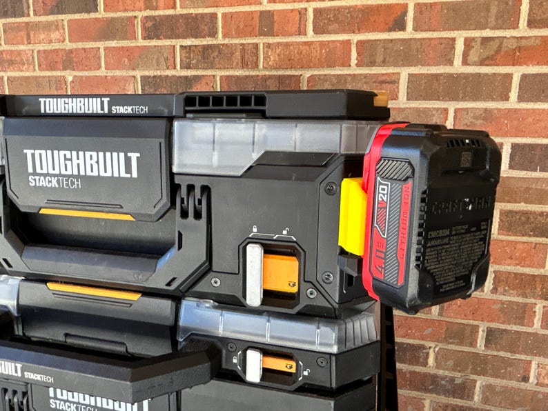 Toughbuilt Stacktech - Craftsman 20v Battery Clip - Battery Holder - Etsy