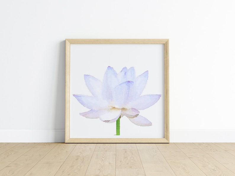 Japanese Floral Watercolor PRINTABLE Wall Art INSTANT DOWNLOAD Art ...
