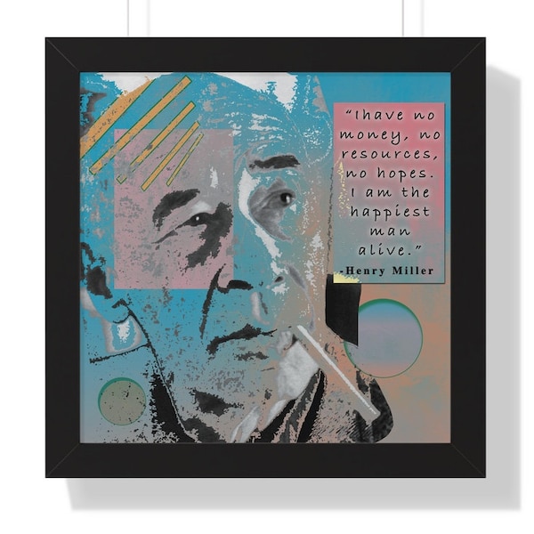 Henry Miller Quote - Etsy