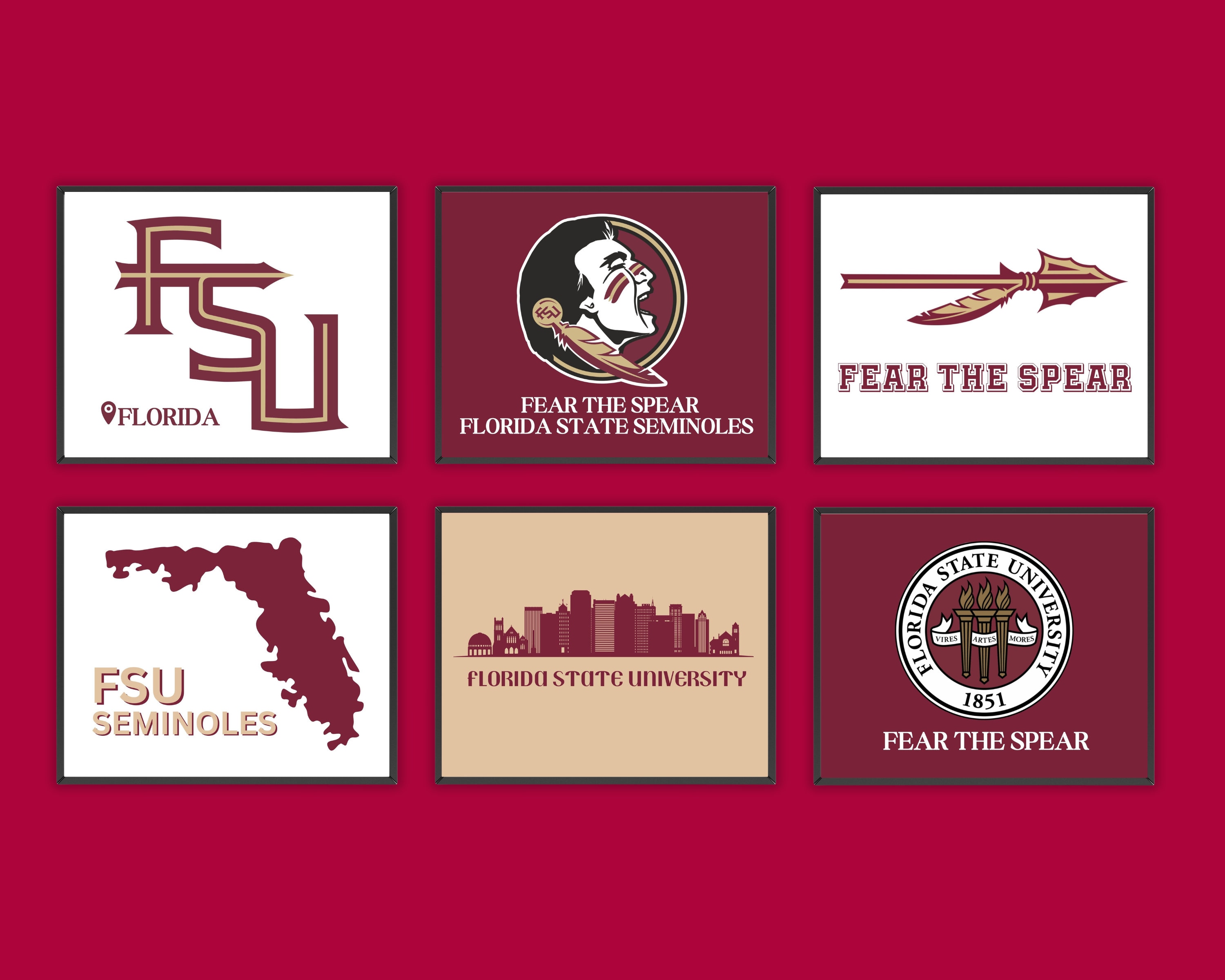 Florida State Seminoles Fear The Spear Wallpaper