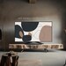 Abstract Lines and Shapes Frame TV Art, Moody Room, Frame TV Art Modern ...