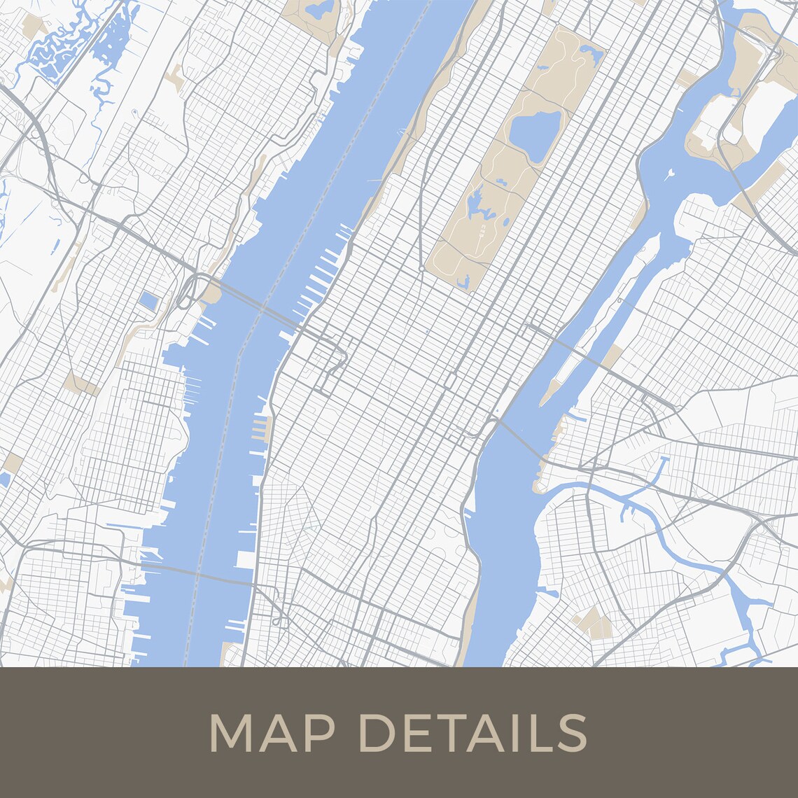 Custom City Map, Customized Map Wall Art, Custom Map Poster, Customized ...