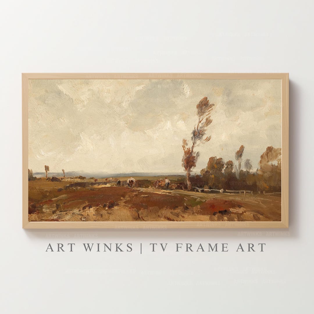Ludwig Willroider Working in the Fields in Autumn for Frame TV Art ...