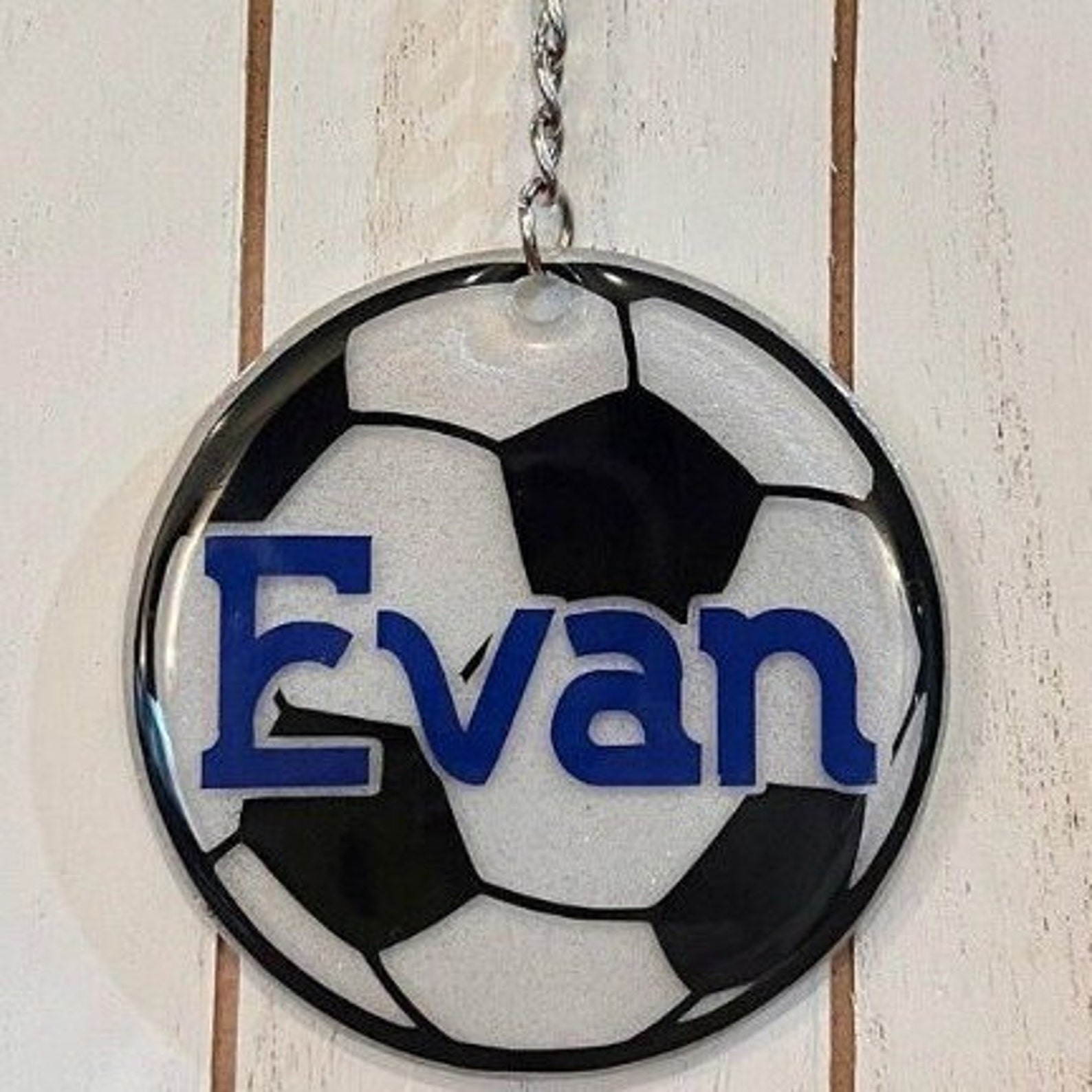Personalized Soccer Acrylic Key Chain | Bag Charm | Bag Tag | Soccer ...