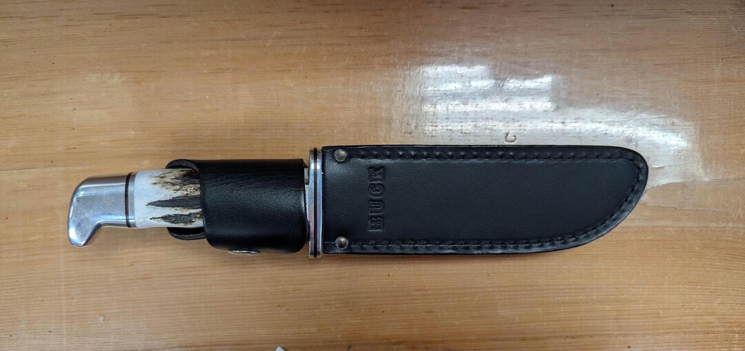 Brand New Vintage Buck Stag 119V Hunting Knife Made in USA - Etsy