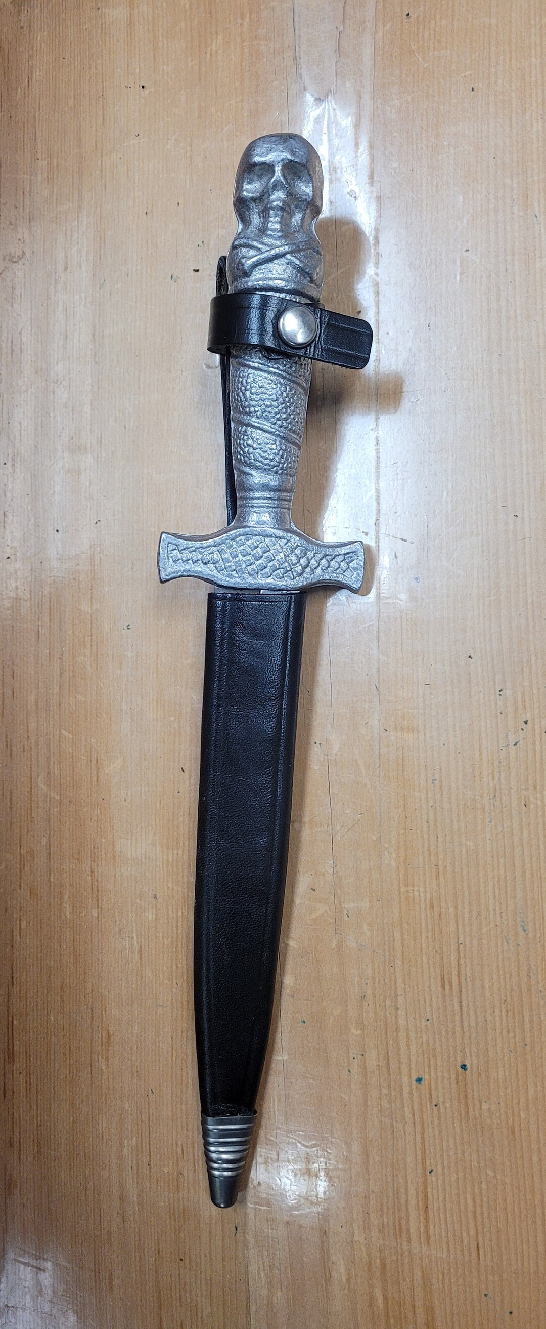 Brand New Vintage Solingen Dagger With Skullhead Handle Made in Germany ...