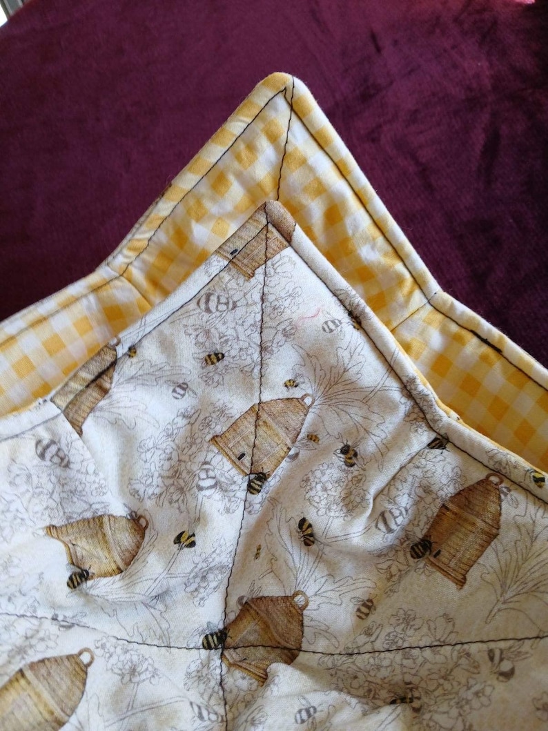 Antique Beehive With Bees and Natural Penned Flowers, Leaves & Bees ...