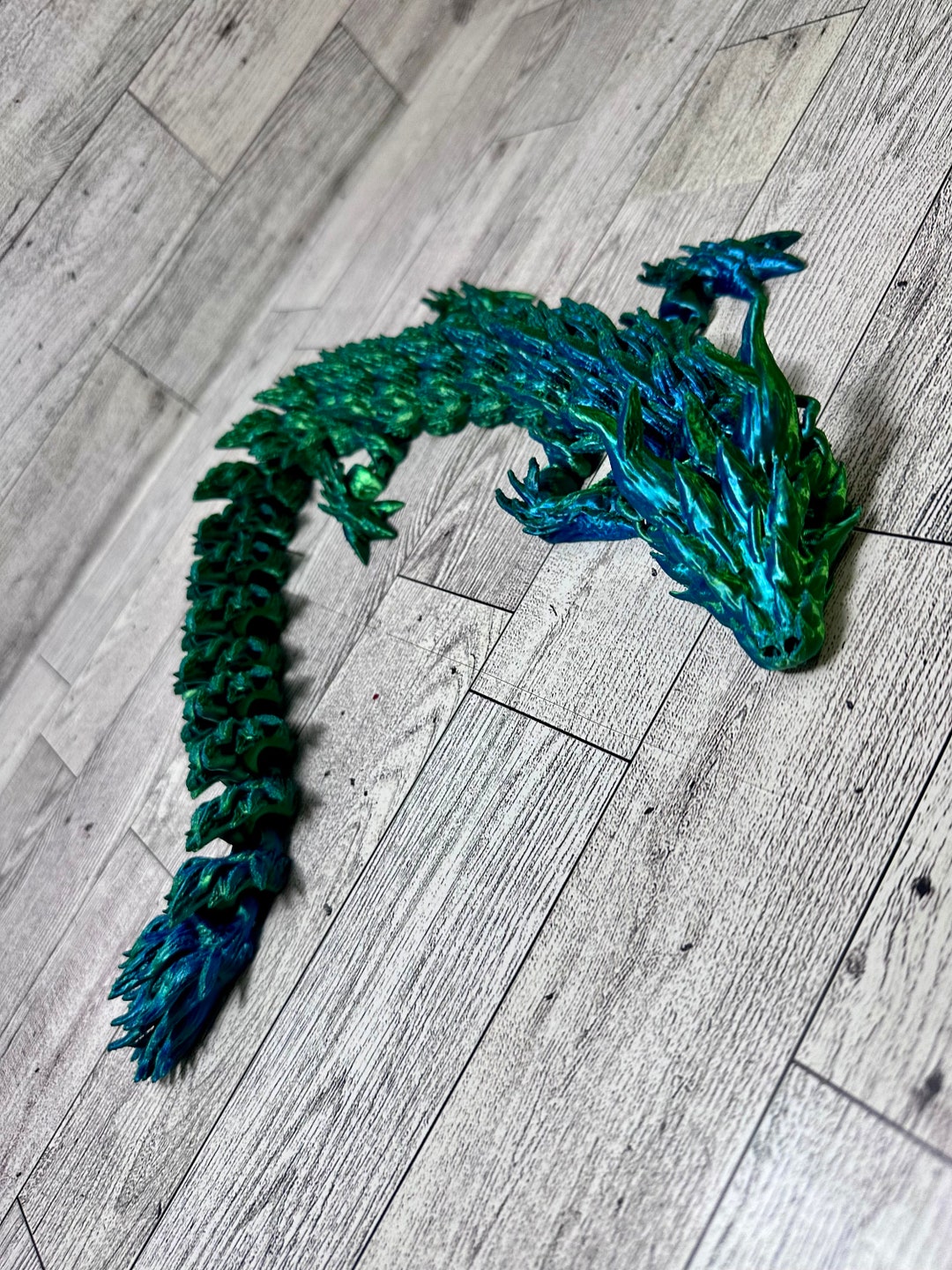 3D Crystal Gem Dragon - Etsy