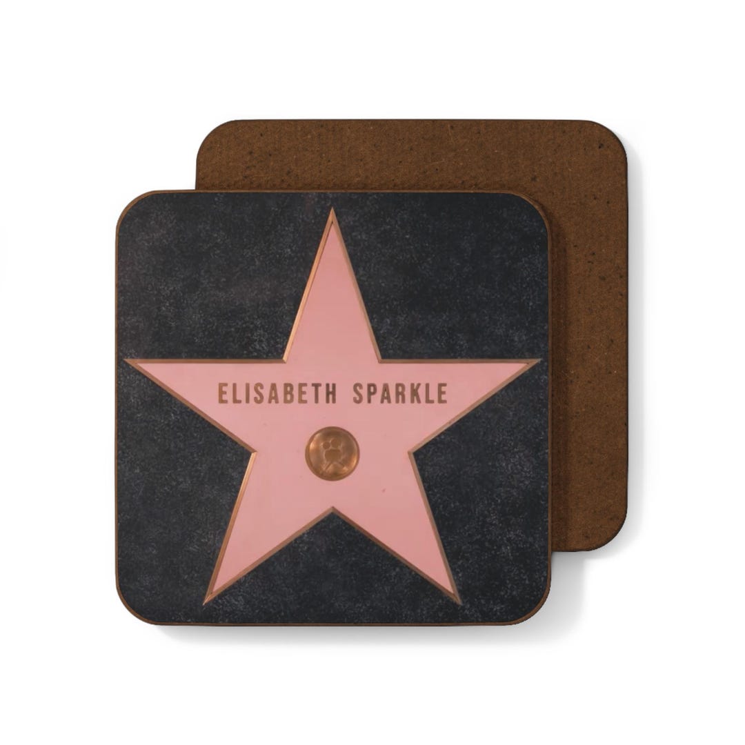 The Substance - Elisabeth Sparkle Star Walk of Fame - Hardboard Back ...