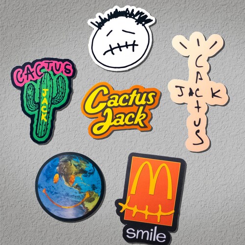 Travis Scott SVG PNG 15 Design Pack Jack Boys Cacti Cactus - Etsy