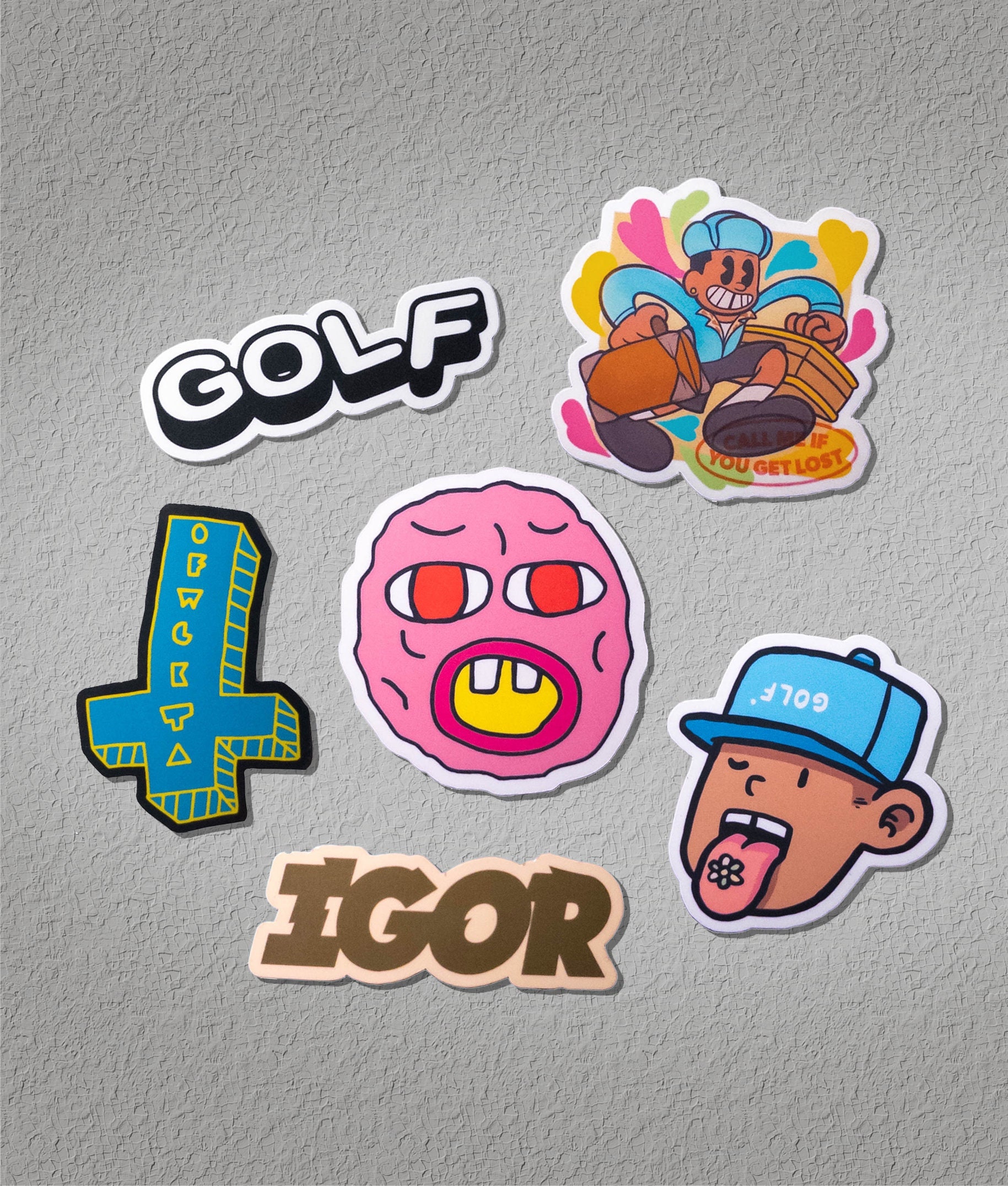 Tyler The Creator Wolf Sticker