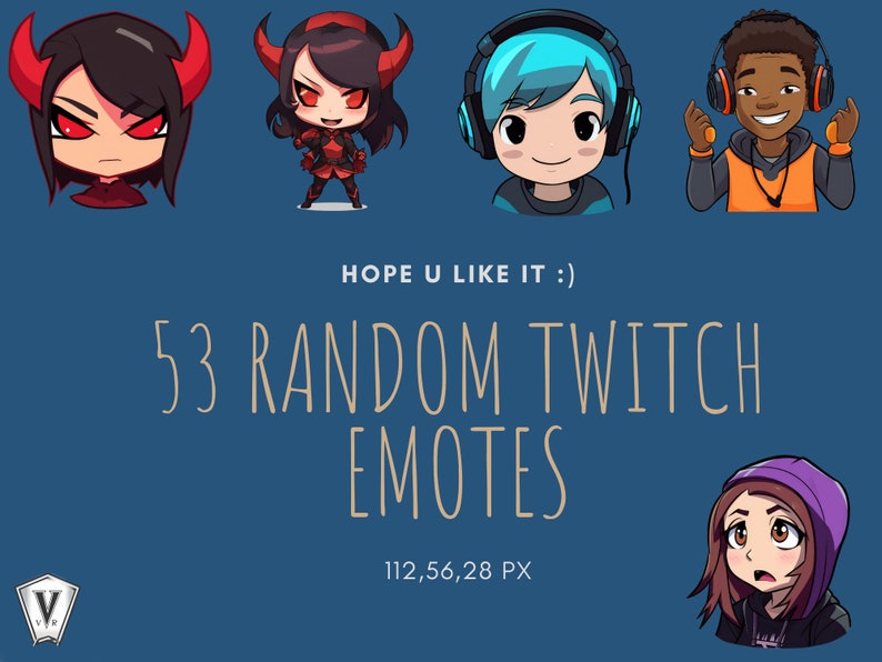53 Random Twitch Discord Emotes Devil Emote Vampire Emote Random Emote ...