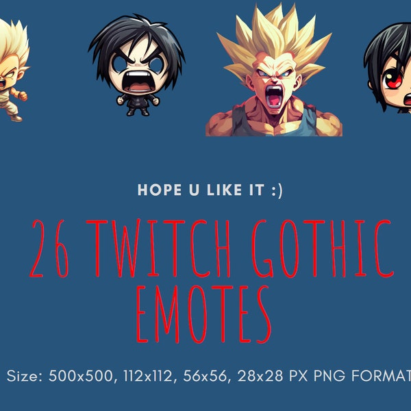 Super Saiyan Animated Emote Twitch - Etsy