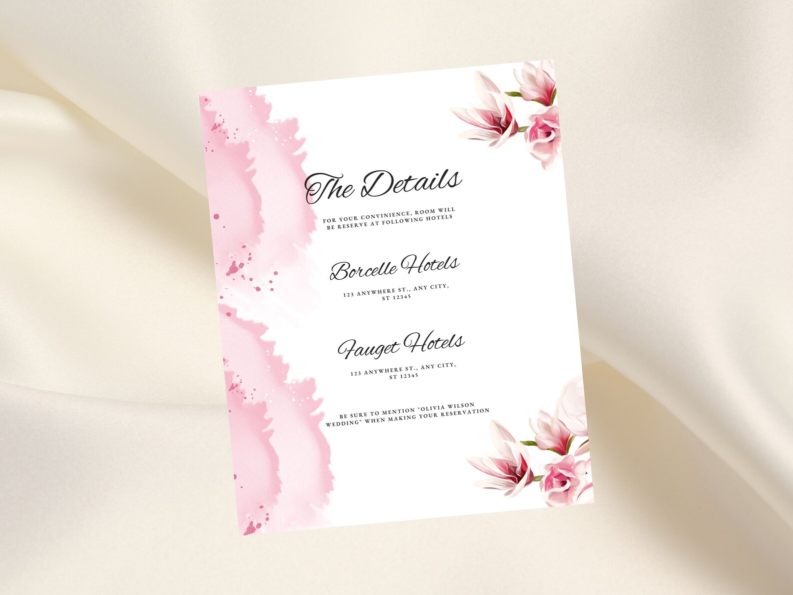 Wedding Invitation Template, Wedding Card, Editable Invitation ...
