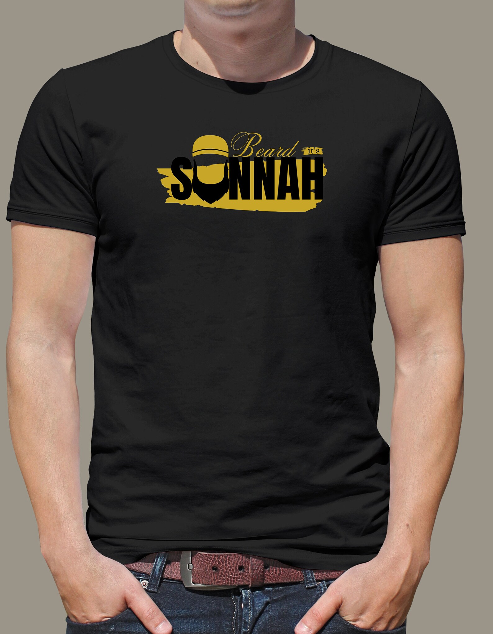 Muslim Shirt Svg, Beard Sunnah Svg, Beard It's Sunnah Svg, Islam ...