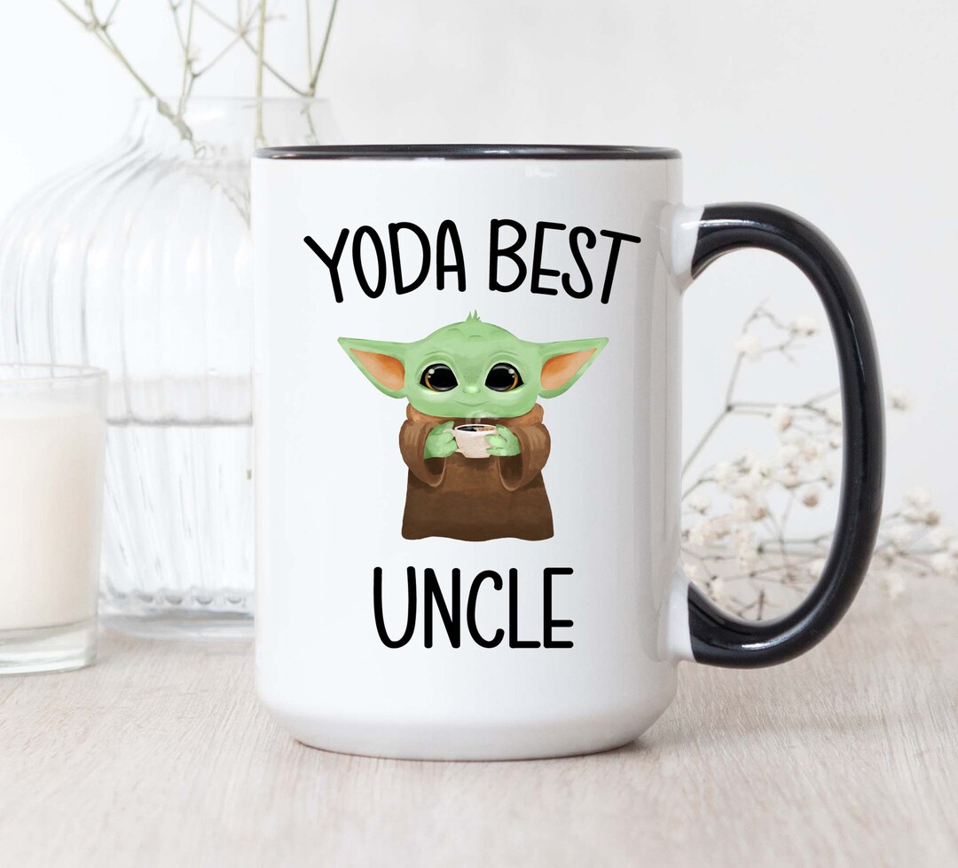 Funny Coffee Mug, Yoda Best Uncle Mug, Birthday Gift for Uncle, Mug for ...