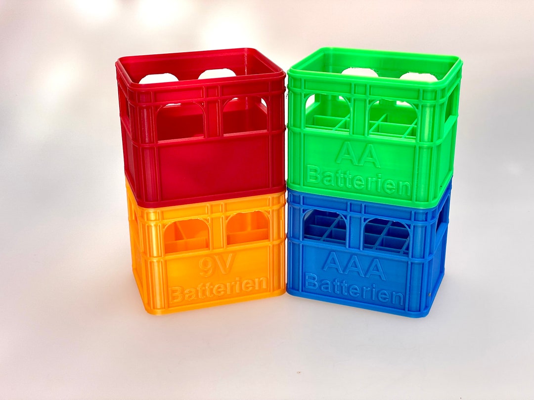 Battery Box, Beer Crate, Beer Box for Storing Batteries Such as AA, AAA ...