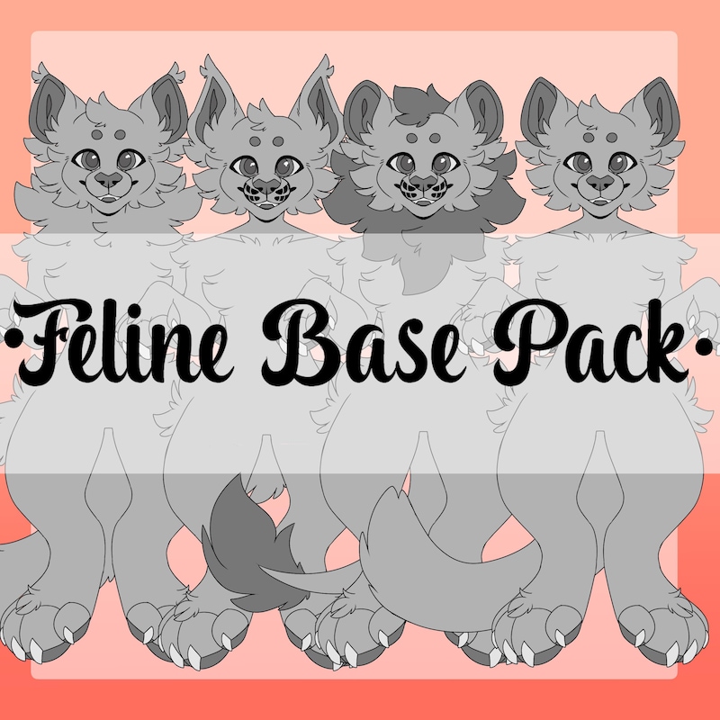 Furry Cat Base - Etsy