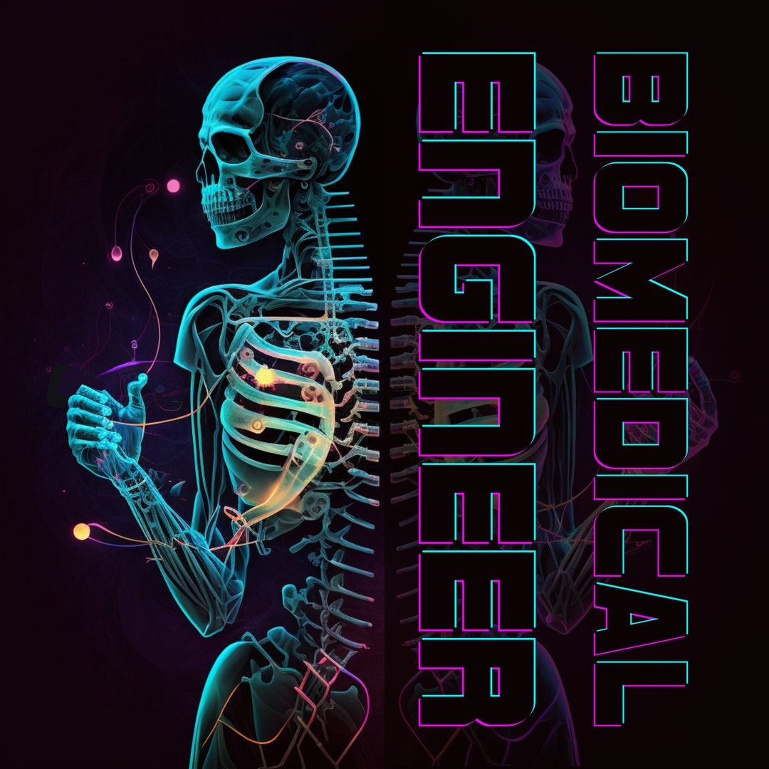 Biomedical Engineering Skeleton Biomechanics Bioengineering - Etsy