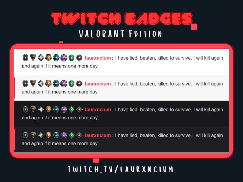 Valorant Rank Badges 6 Pack Jett Reyna Valorant Ranked - Etsy