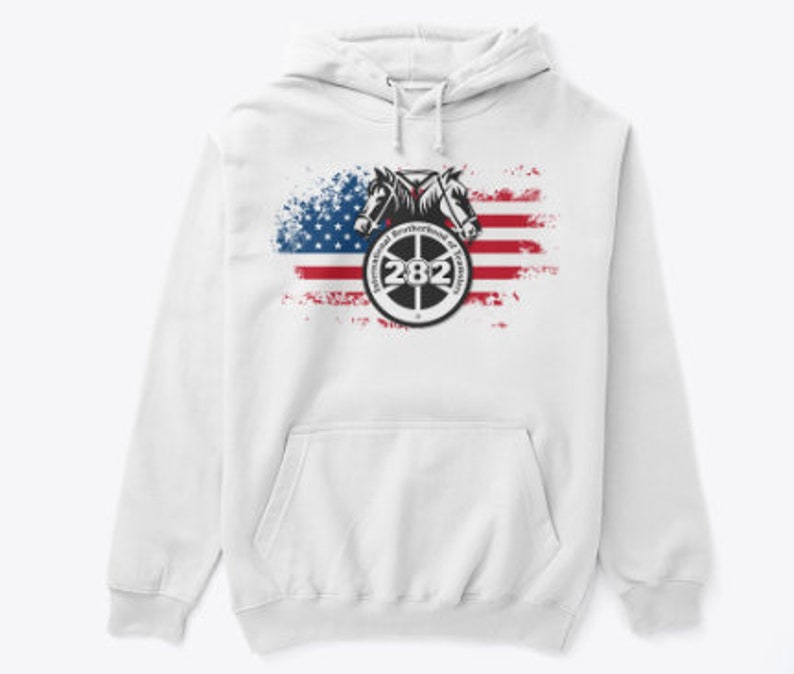 Teamsters Local 282 W/ Flag - Etsy