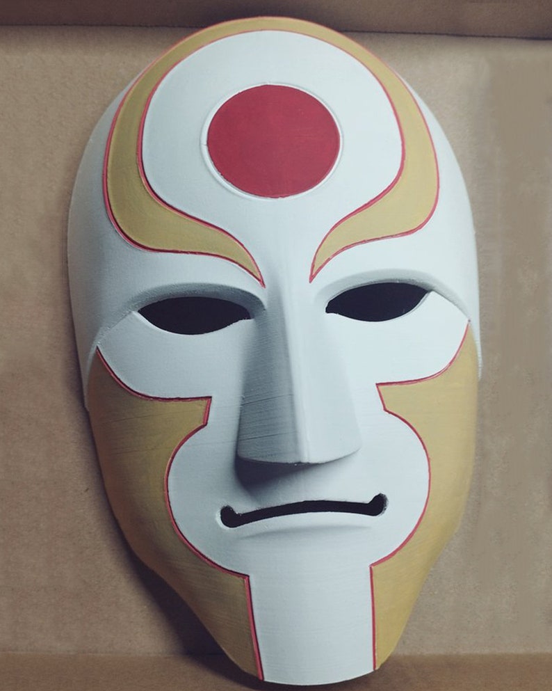 Amon's Mask the Legend of Korra - Etsy