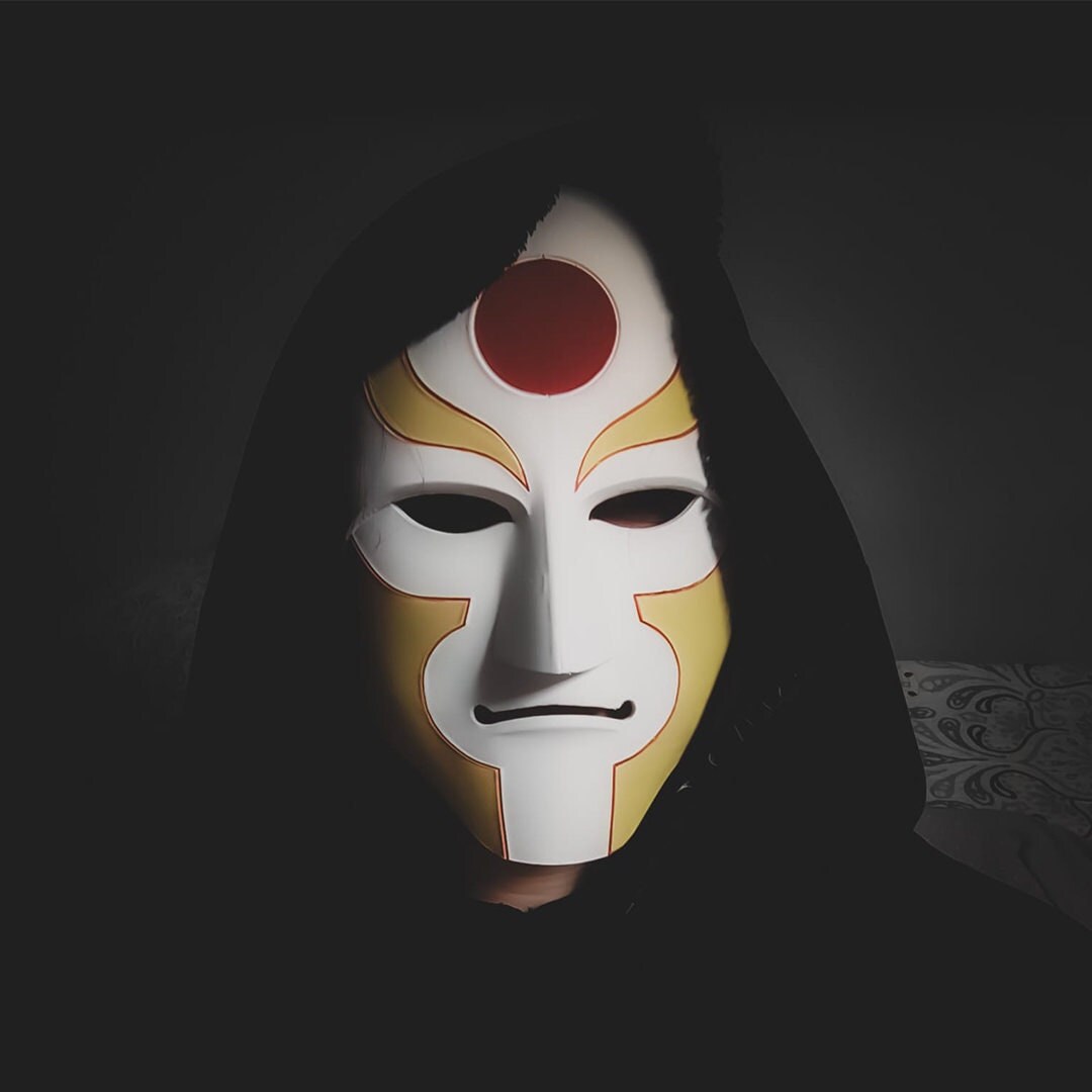 Amon's Mask the Legend of Korra - Etsy