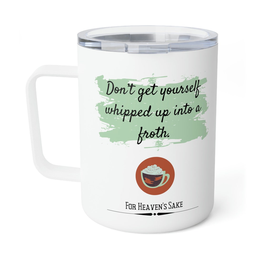 Insulated Coffee Mug, 10oz : Froth Design - Etsy