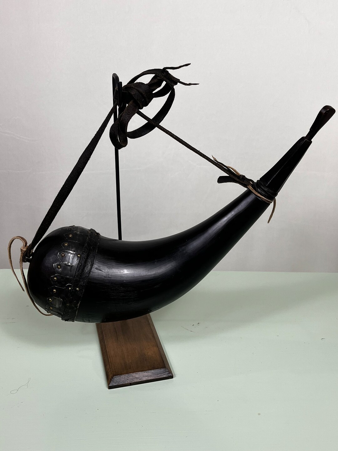 Buffalo Horn Powder-horn - Etsy