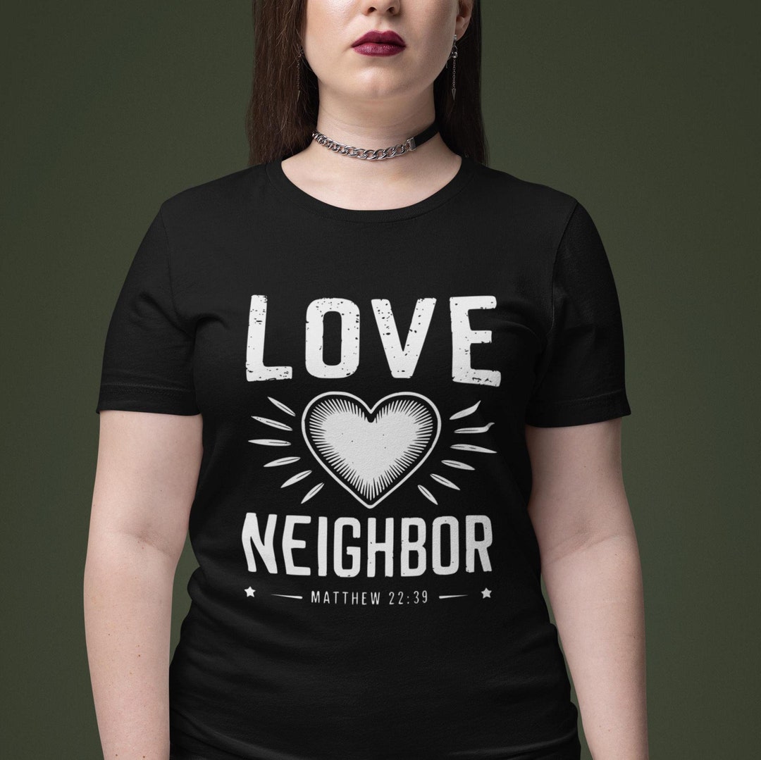 Love Neighbor Svg, Christian Png Files for Cricut, Jesus Png Digital ...