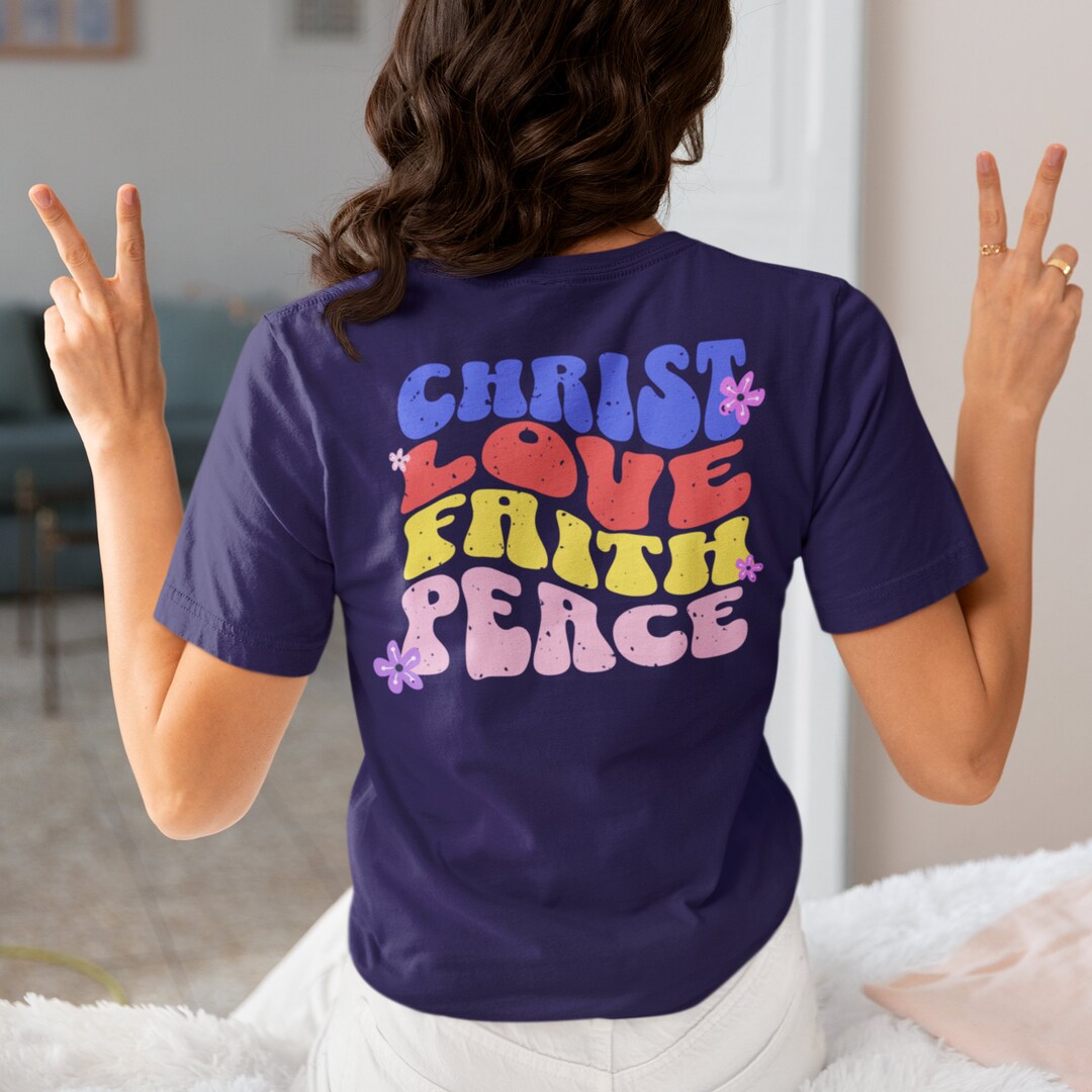 Christ Love Faith Peace Bible Svg Phrases Religious Svg Christian ...