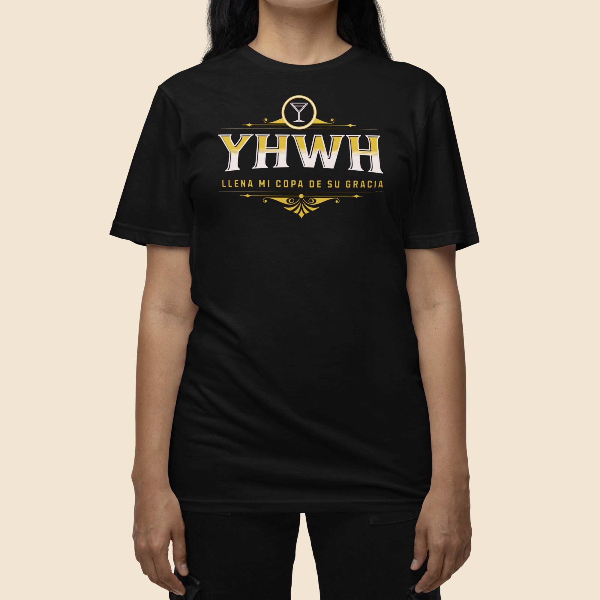 YHWH Fills My Cup, Christian Messages Svg, Christian Designs for T ...