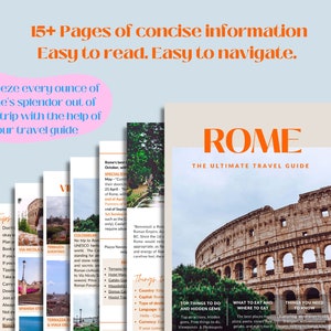 Ultimate Rome Travel Guide for Rome Travel Tips for Travel Plan Rome ...