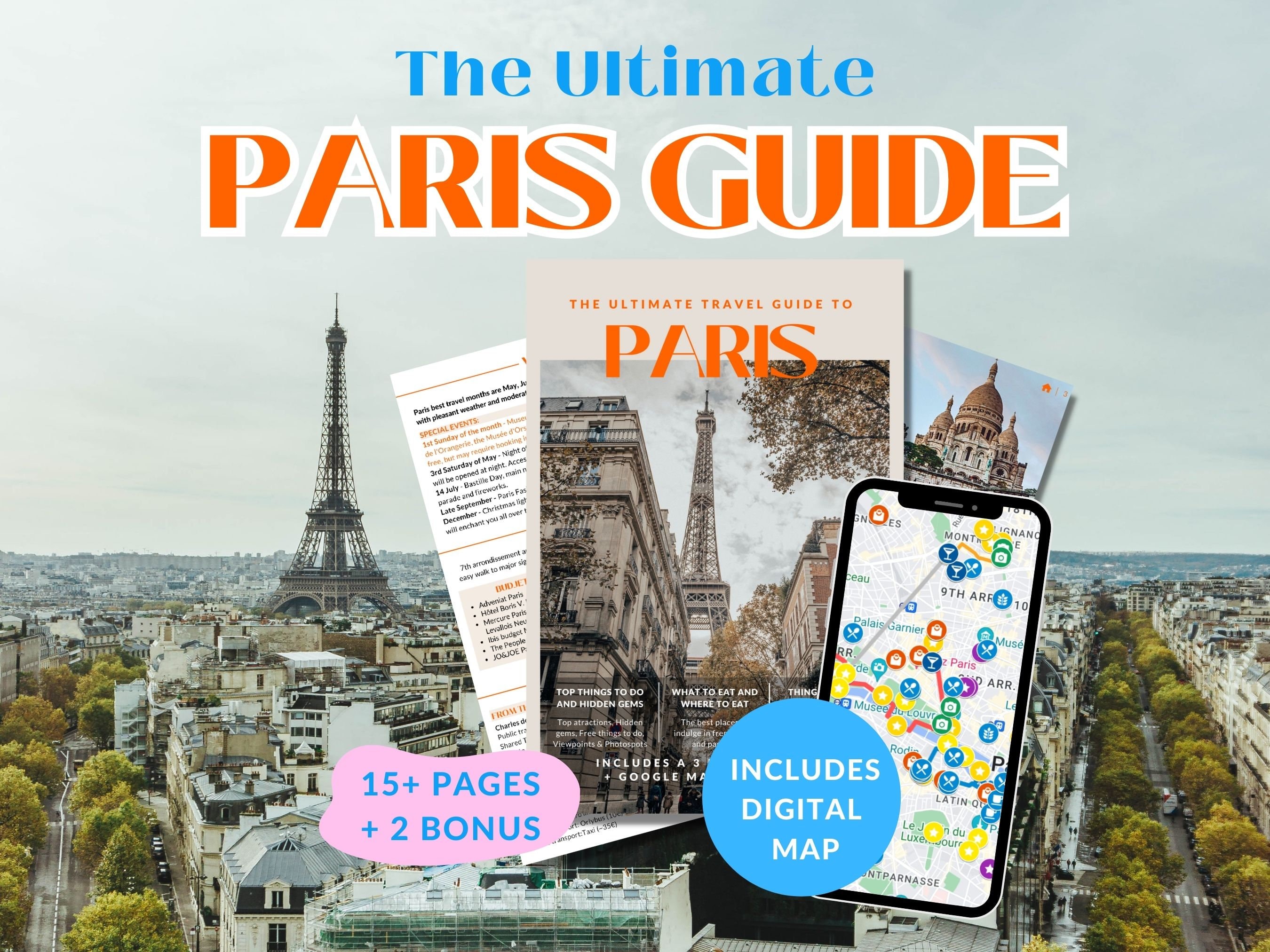Ultimate Paris Travel Guide for Paris Travel Tips for Travel Plan Paris ...