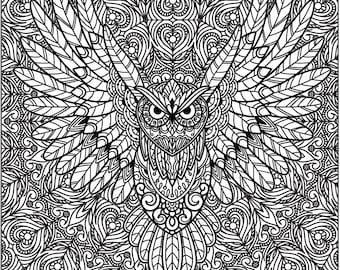 Giant Coloring Poster Adults & Kids - Fun Time for Families, Friends ...