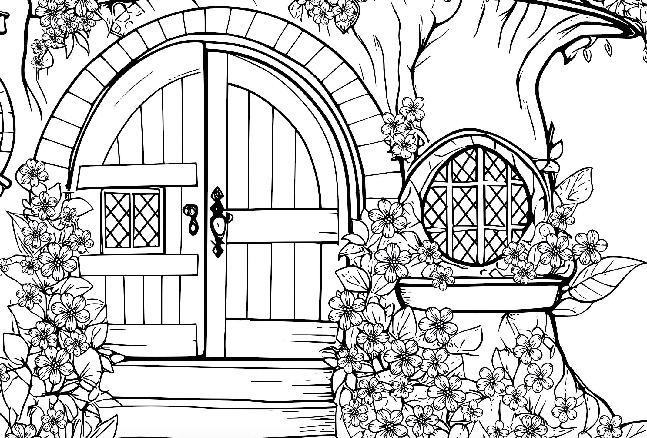 Giant Coloring Poster Adults & Kids - Fun Time for Families, Friends ...