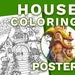 Giant Coloring Poster Adults & Kids - Fun Time for Families, Friends ...