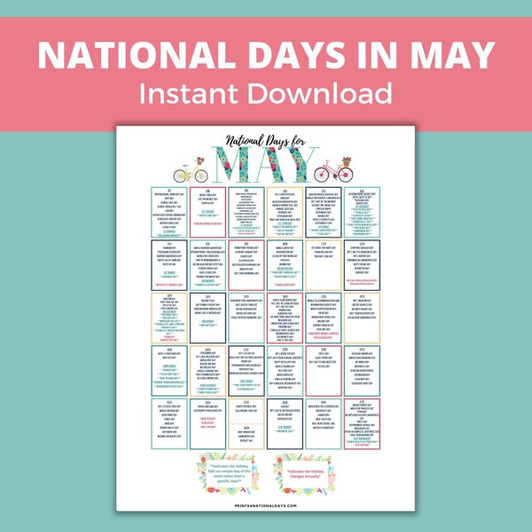 May Tracker - Etsy