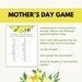 Mother's Day Game | What is She Thinking Quiz (printable) - Etsy