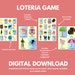 Printable Loteria Game | Mexican Bingo | Digital Download | Cinco De ...