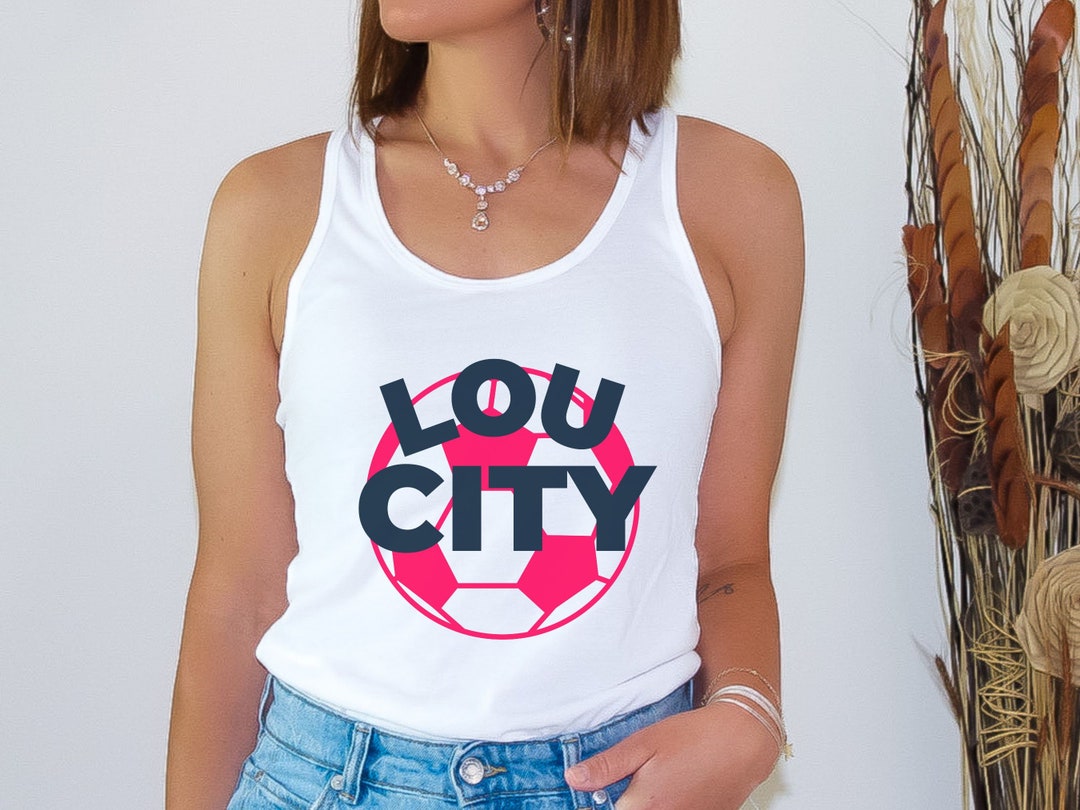 St Louis Soccer Fan lou City Womens Racerback Tank - Etsy