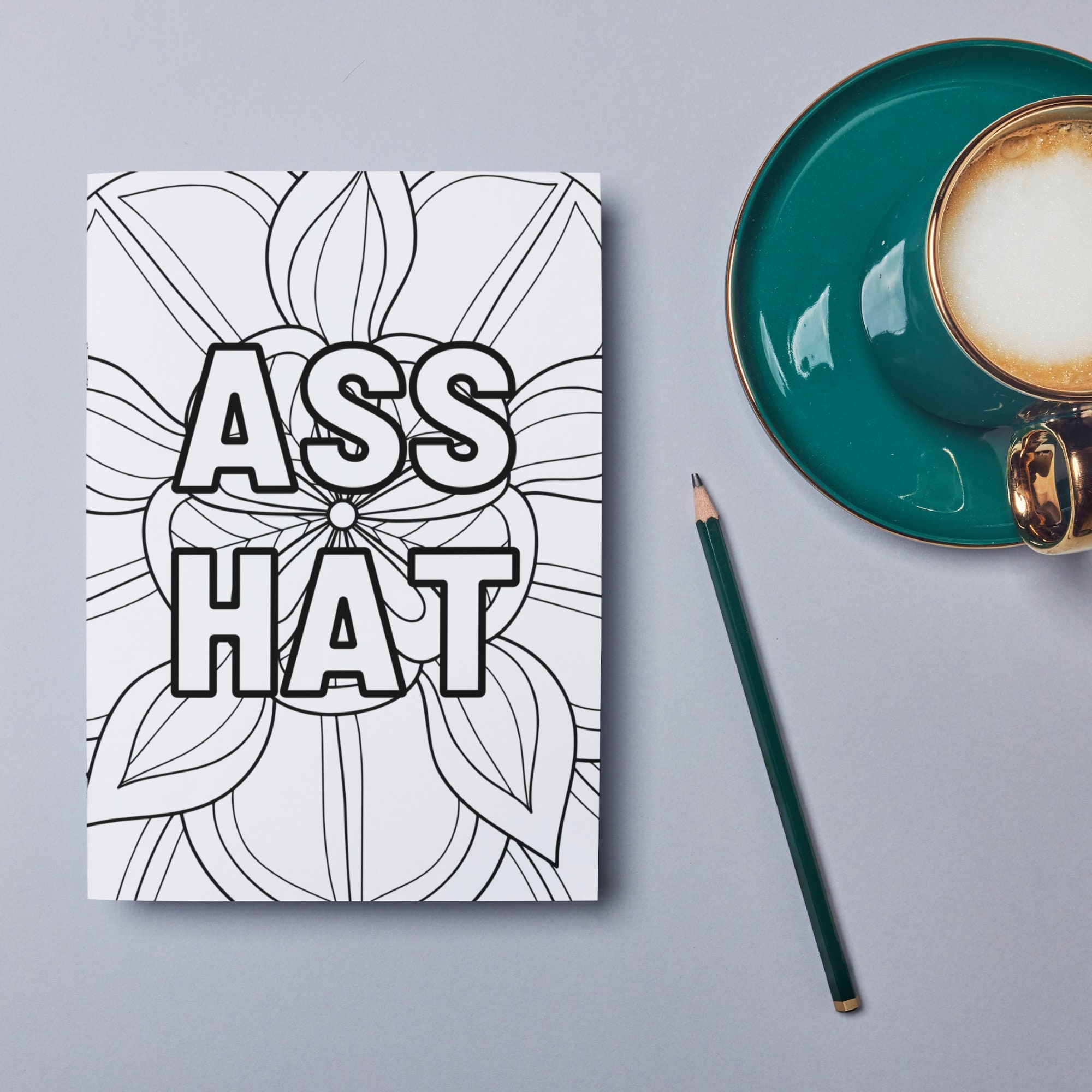 Swear Word Coloring Pages, Adult Coloring Page Printable, Cuss Word ...