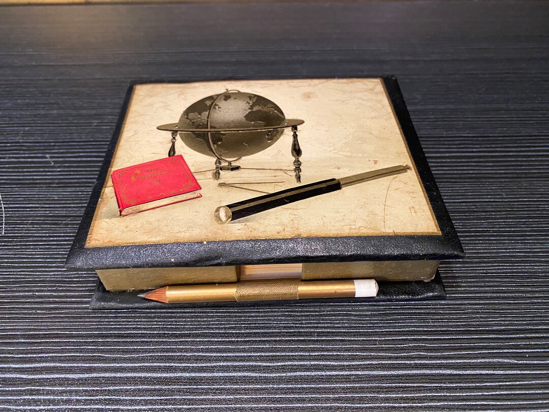 Vintage Office Desk Pencil & Paper Set - Etsy