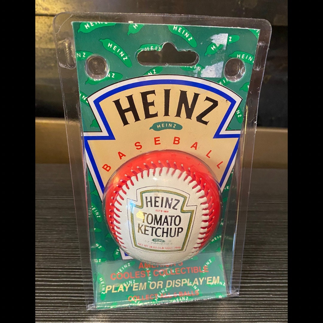 1998 Heinz Tomato Ketchup Collectible Baseball - Etsy