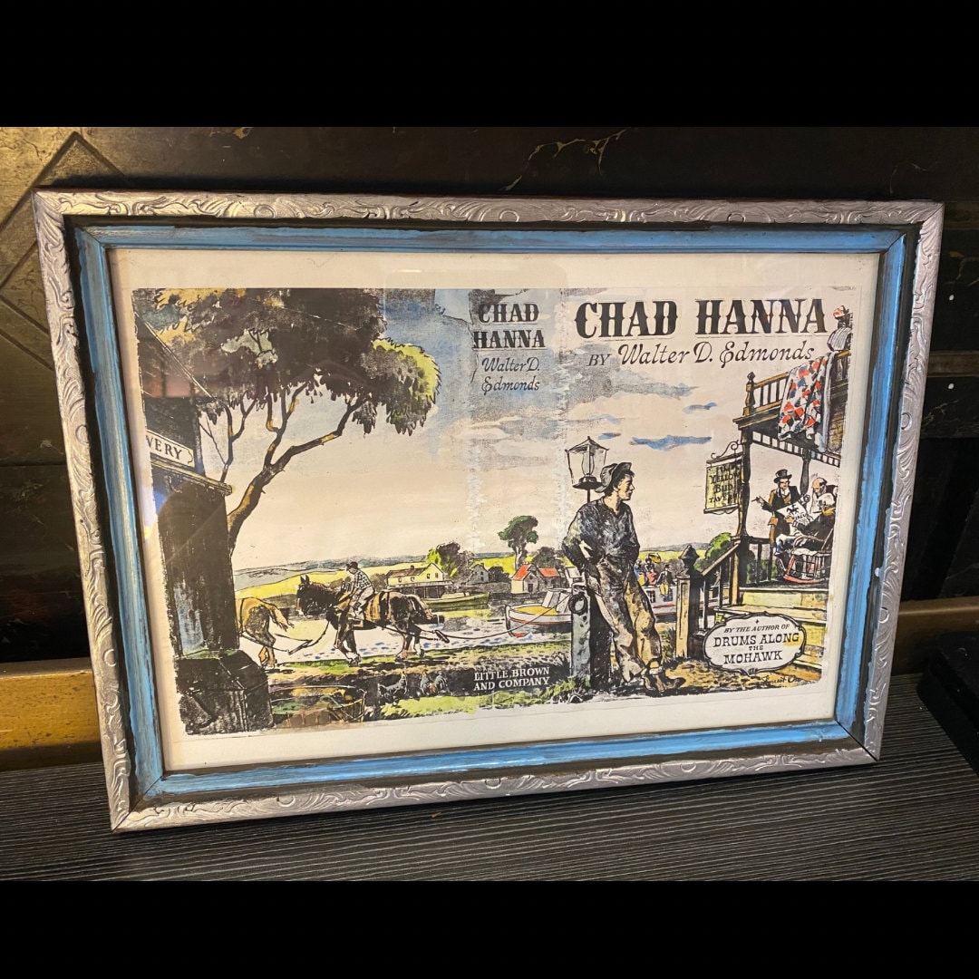 RARE 1940 Framed Chad Hanna Book Cover Artwork by Forrest Orr - Etsy