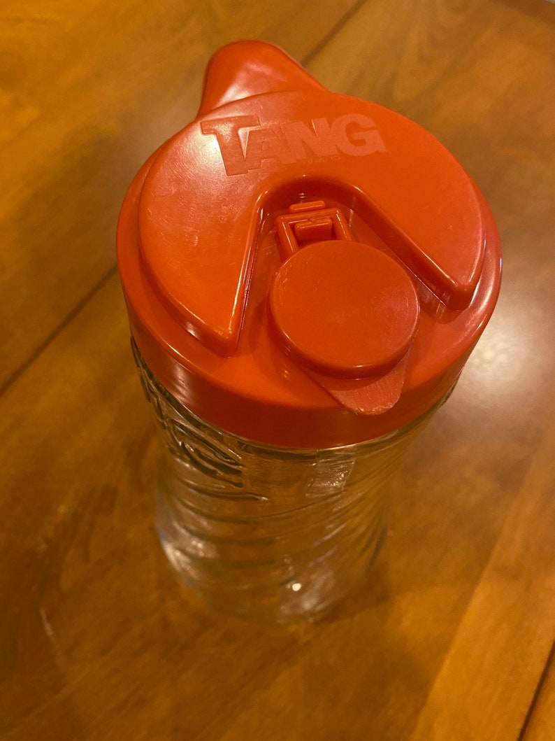 1970s TANG Anchor Hocking Glass Pitcher With Handled Orange - Etsy