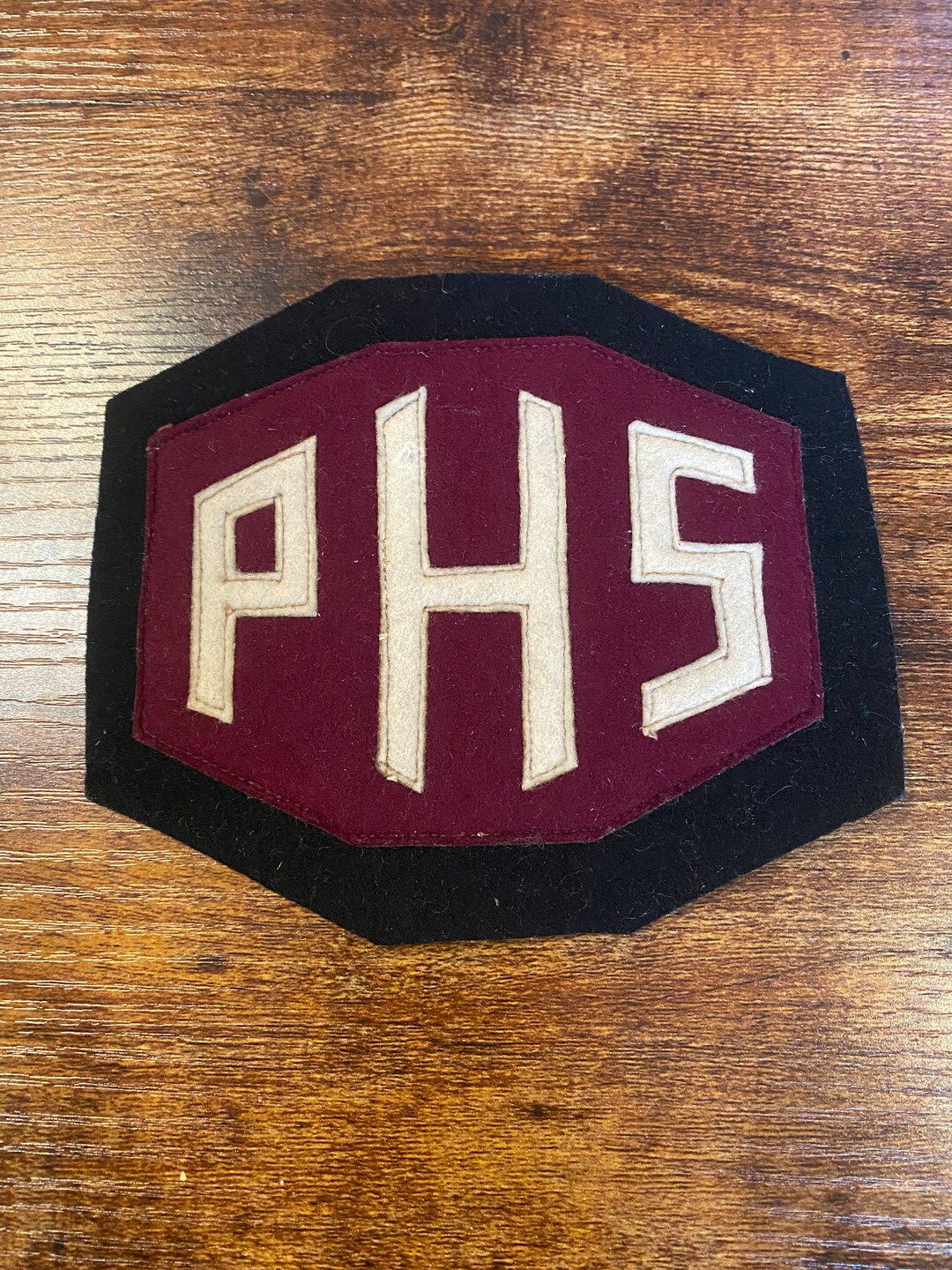 Vintage Letterman’s Jacket Patch // 1970’s High School Sew-on Patch - Etsy