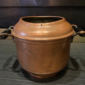 Vintage Copper & Brass Sterno Dispenser Pot - Etsy