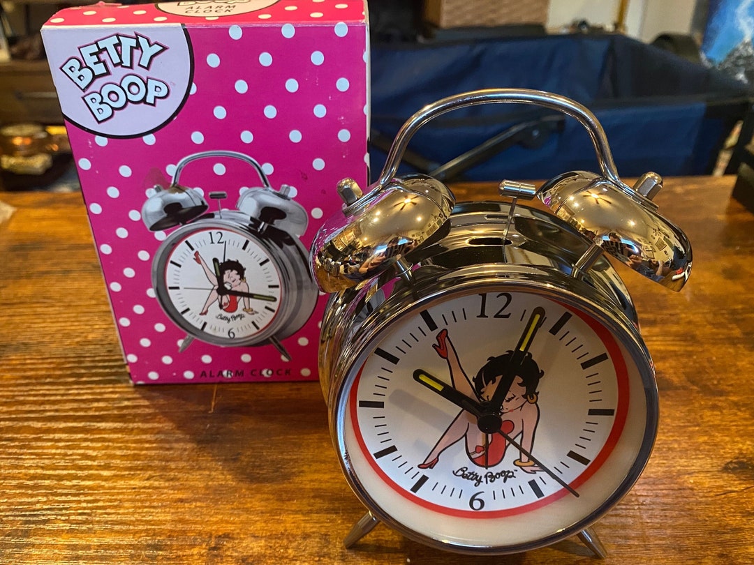 Retro Betty Boop Alarm Clock - Etsy