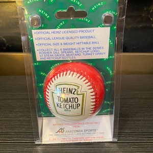 1998 Heinz Tomato Ketchup Collectible Baseball - Etsy